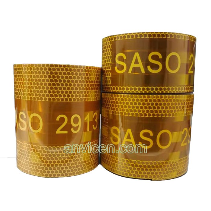 Aluminizing Reflective Tape SASO 2913 in Saudi Arabia for Truck ...