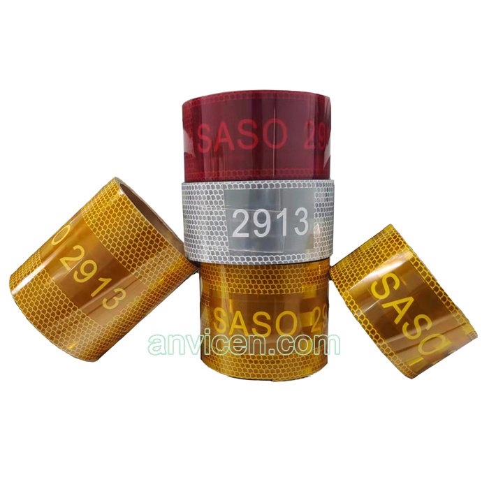 Aluminizing Reflective Tape SASO 2913 in Saudi Arabia for Truck ...